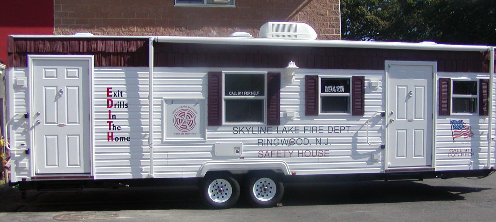Fire Safety Trailer | Skyline Lake Fire Department
